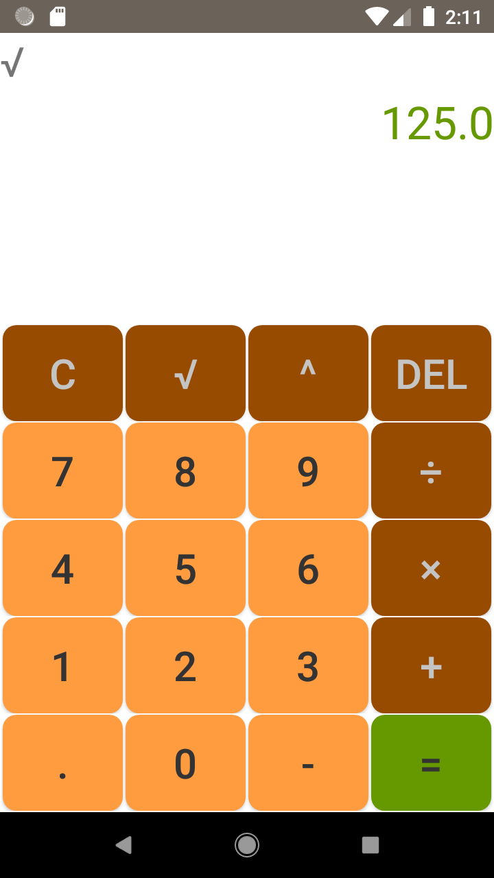 Calculator – Type the code